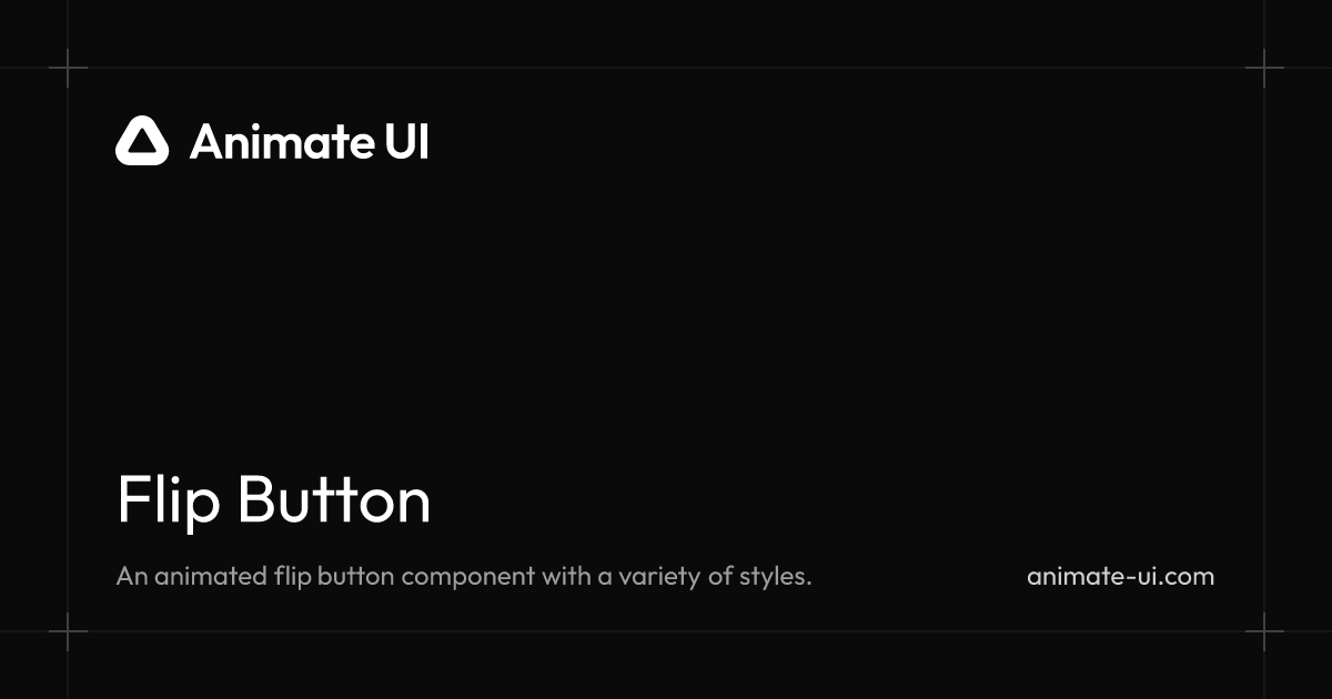 Flip Button - Animate UI