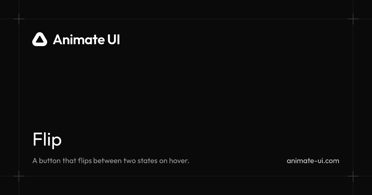 Flip - Animate UI